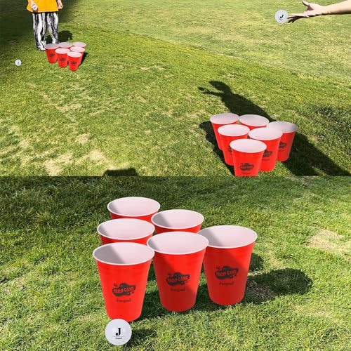 Giant Outdoor Game, Yard Game Toss Game Set with Durable Buckets and ...