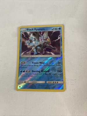 Pokemon Card Black Kyurem Cosmic Eclipse Reverse Holo Rare 61/236 | eBay