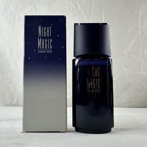 Vintage Avon Night Magic Evening Musk Cologne Spray 1.7 oz New In Box ...