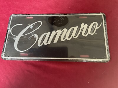 Camaro Script License Plate Chevy | eBay