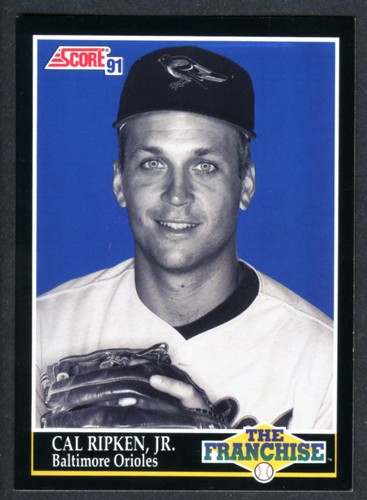 CAL RIPKEN JR.~BALTIMORE ORIOLES~1991 SCORE-THE FRANCHISE #849 MLB ...
