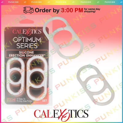 Erection Enhancer Penis Pump Rings💋Male ED Erectile Enlarger Growth ...