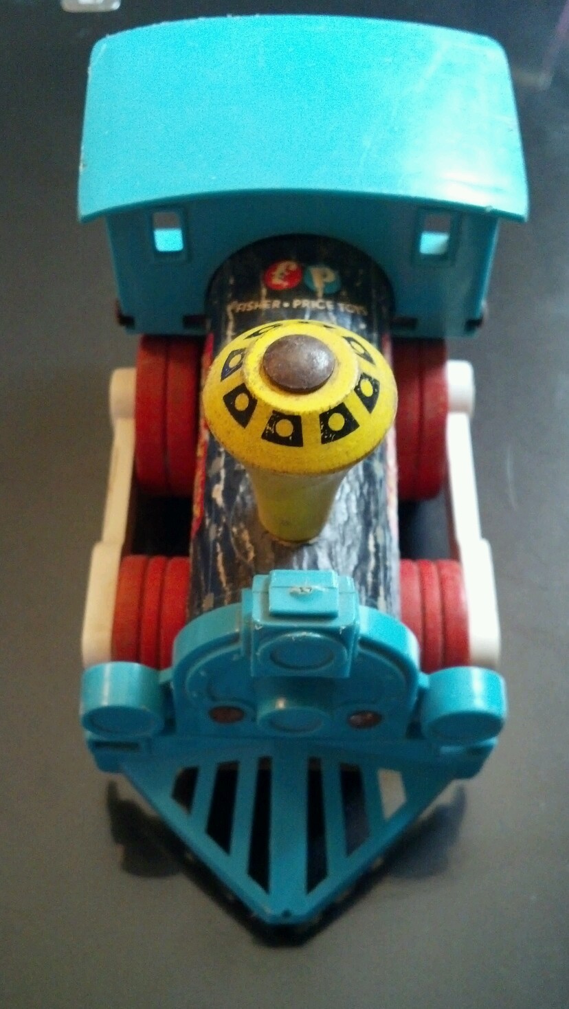 Vintage Original Fisher-Price Dinkey Pull Toy Collectible Train # 642 ...