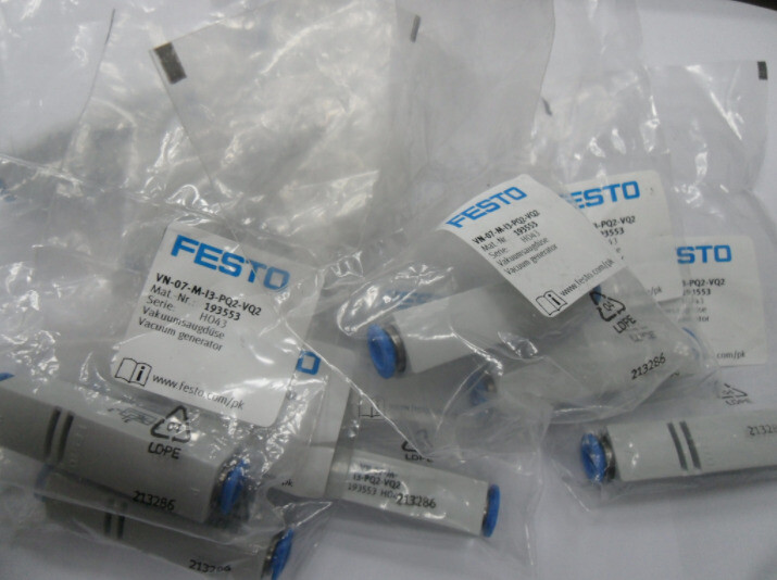 1PC New Festo VN-07-M-I3-PQ2-VQ2 193553 Vacuum Generator | eBay