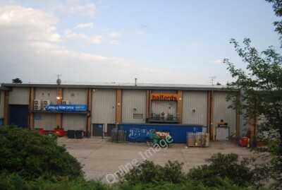 Photo 6x4 Halfords (back of) Maybury Retail Park Woking c2011 | eBay UK