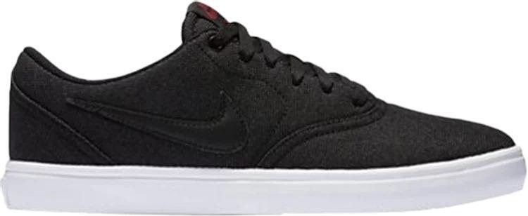 Nike Check Solar Canvas SB Black for Sale | Authenticity Guaranteed | eBay