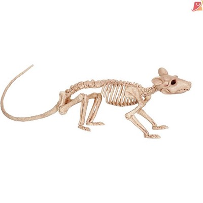 Skeleton Rat Bonez Plastic Halloween Decor 18-Inch Bendable Skeleton ...