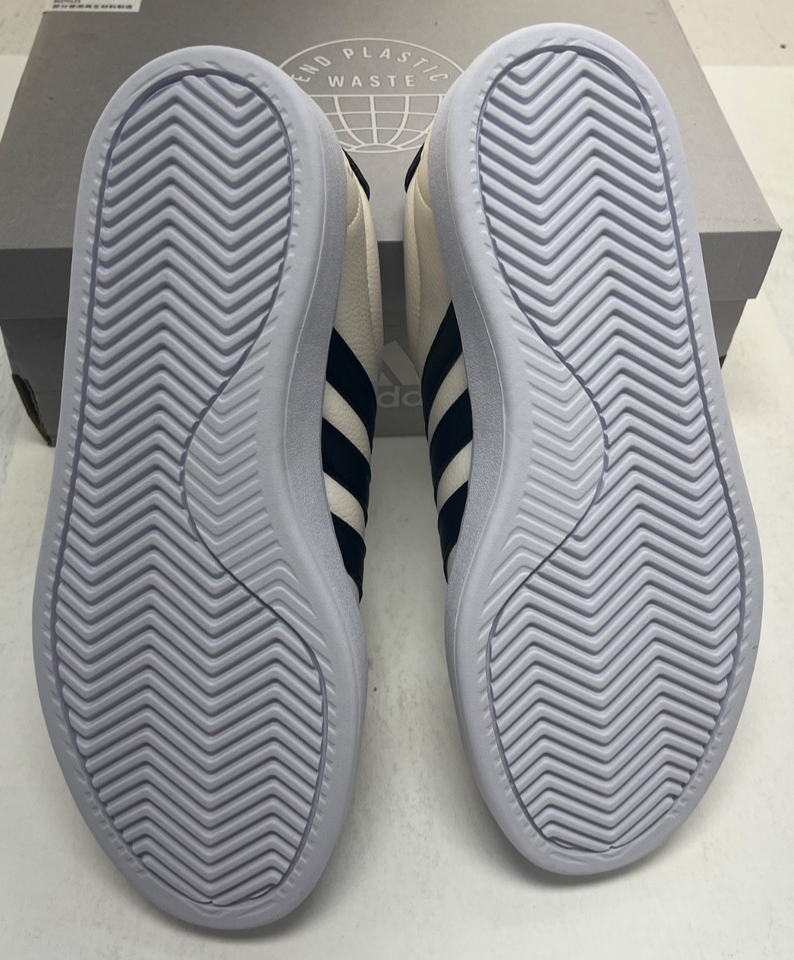 Mens Adidas Grand Court 2.0 White / Black Tennis Shoe GW9195 NWD Free ...