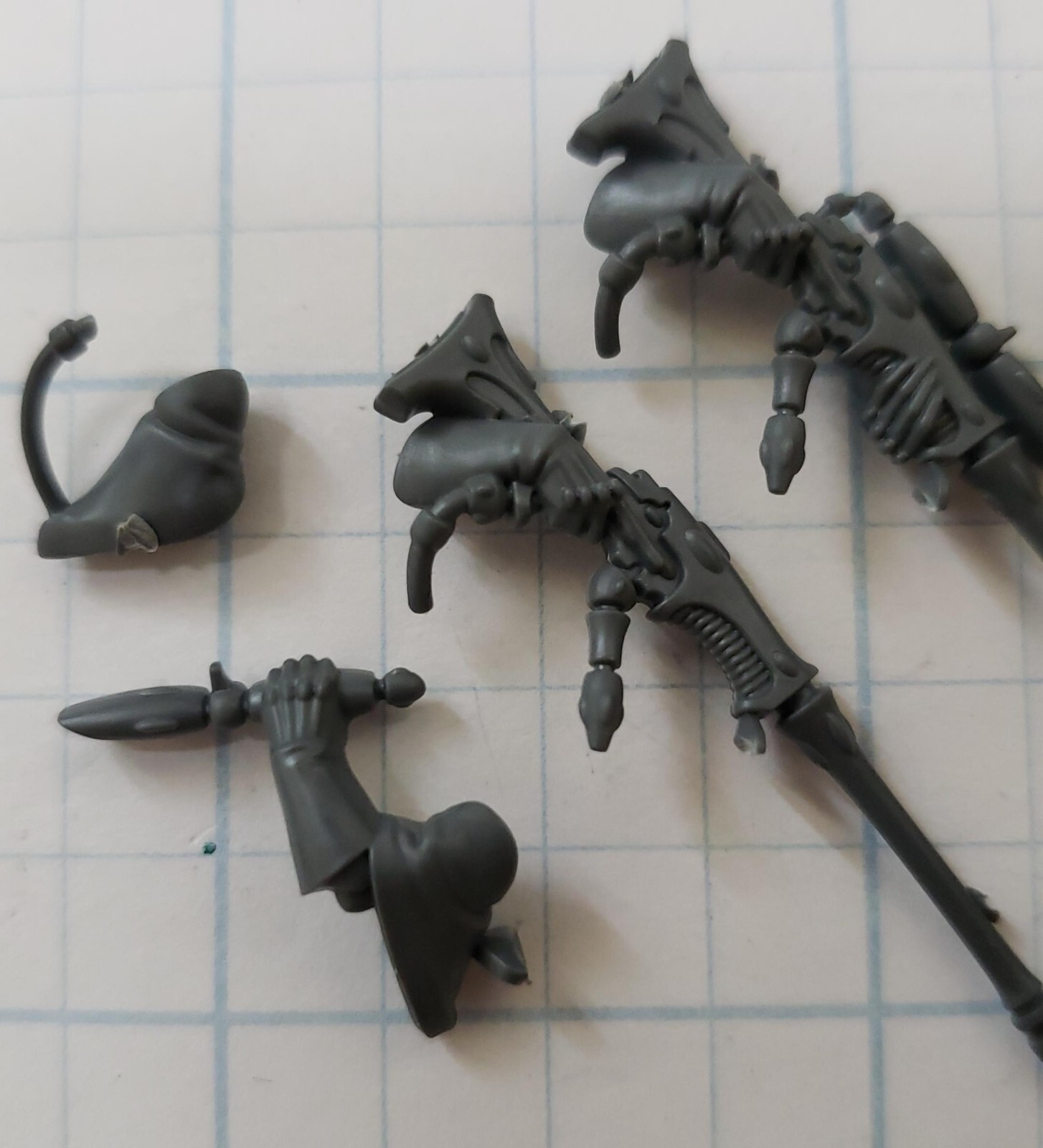 Warhammer 40k Aeldari Bits Rangers Long Rifle w Holster & Scope Set #41 ...