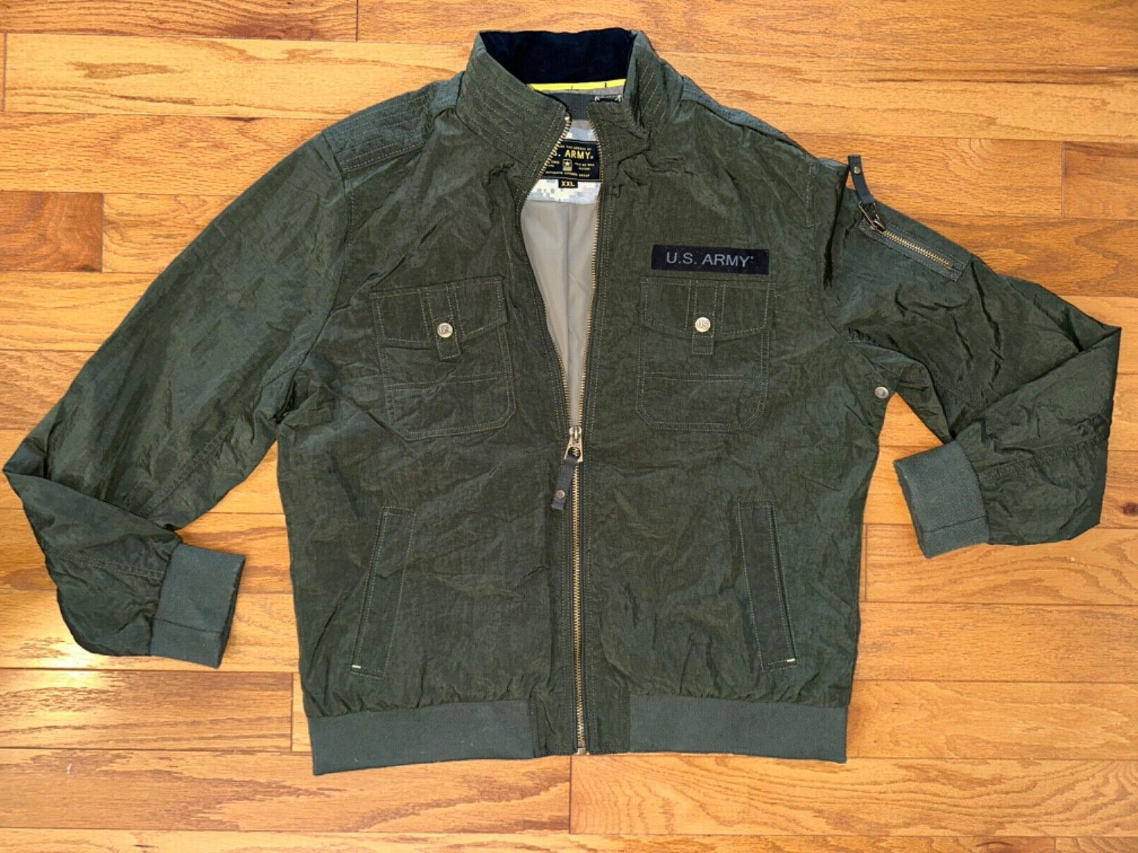 Tactical Men’s Military Cargo Bomber All Weather Jack… - Gem