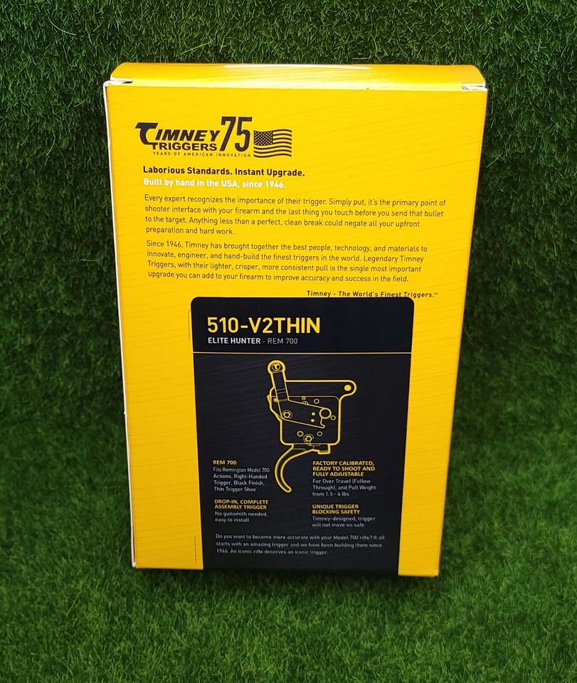 Timney Triggers Remington 700, Elite Hunter, Adjustable 1.5-4lb - 510 ...