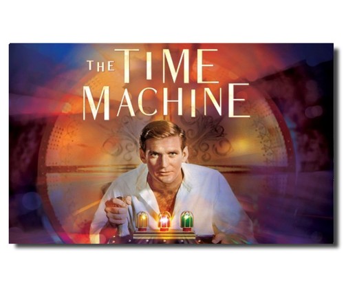 The Time Machine HG Wells 1960 Movie Rod Taylor Printed on Sheet Metal ...