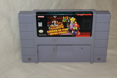 Super Mario RPG: Legend of the Seven Stars (Super Nintendo SNES, 1996 ...