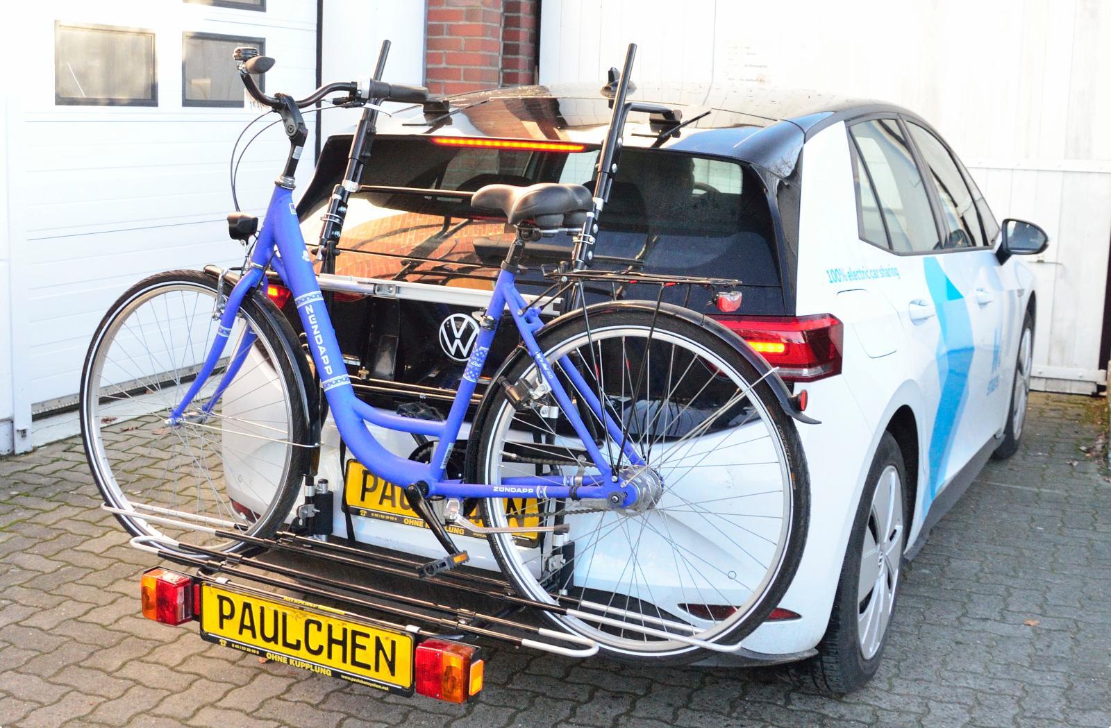 PAULCHEN Cupra Born FAHRRADTRÄGER Comfort Class Plus inkl. Tieflader & LED