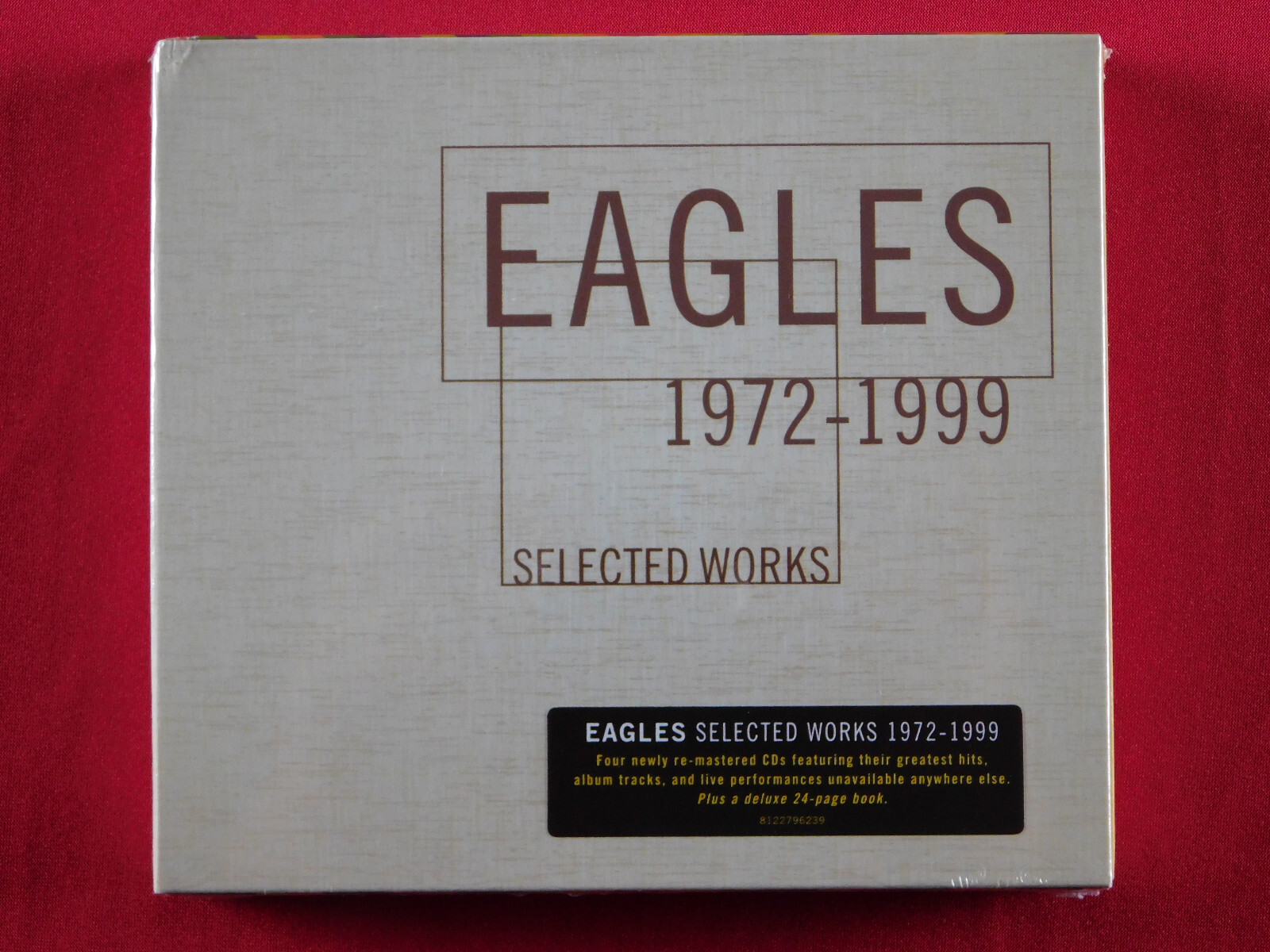 Eagles Selected Works 1972-1999 Hits 4 CD Box Set One of These Nights ...