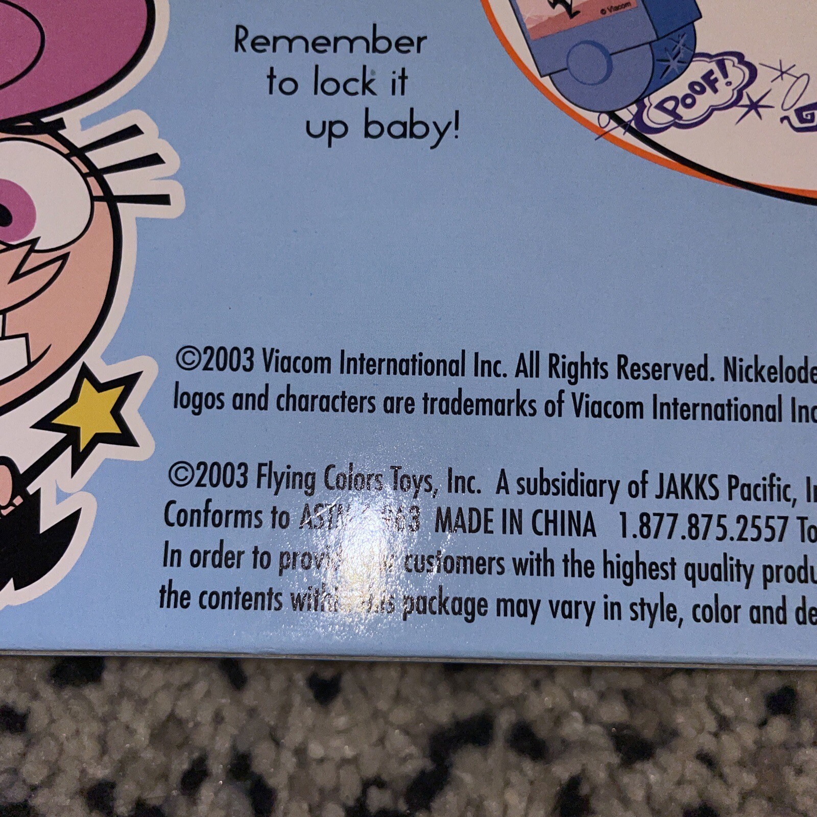 2003 Vintage FAIRLY ODDPARENTS TIMMY COSMO WANDA MEGA DA RULES JOURNAL ...