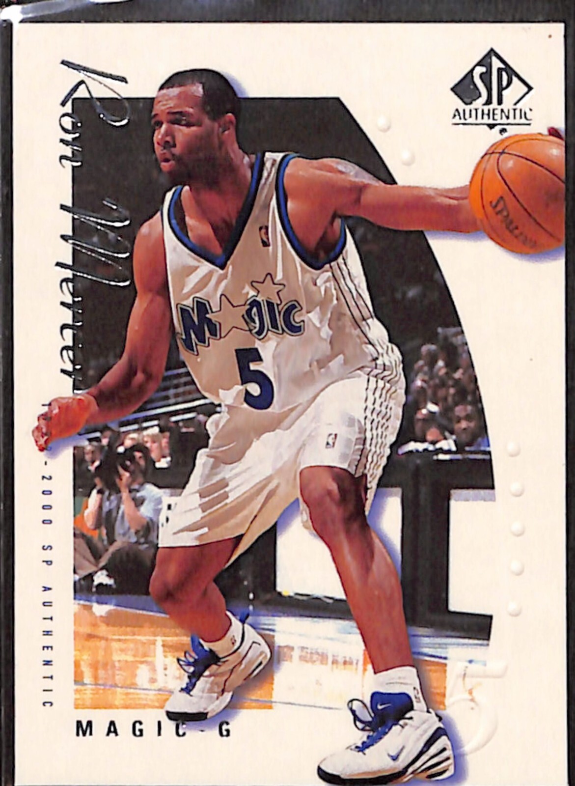 2000 Upper Deck SP Authentic #58 Ron Mercer Embossed NM | eBay