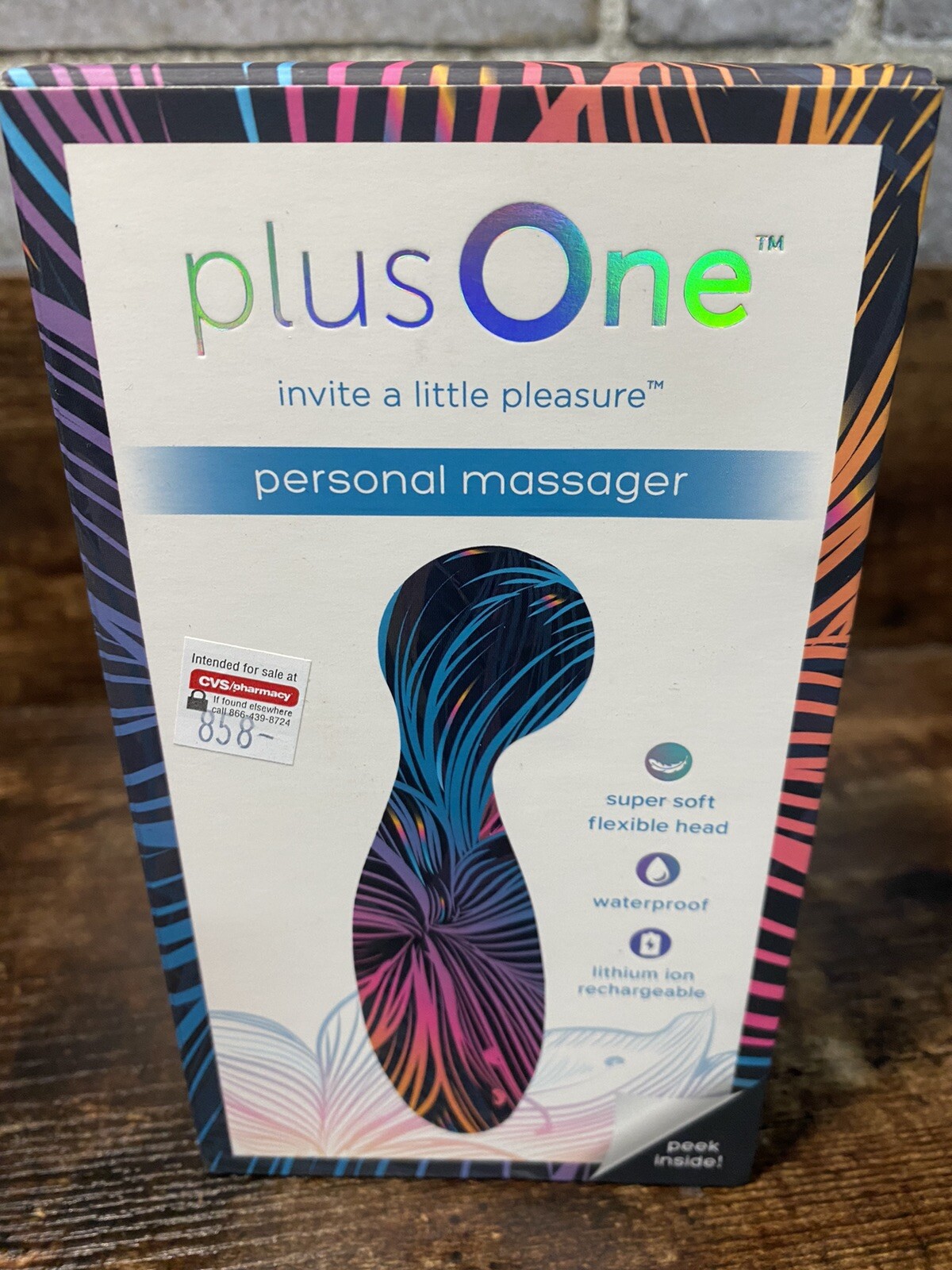 Plus One Personal Massager Rechargeable 10 Different Settings for sale ...