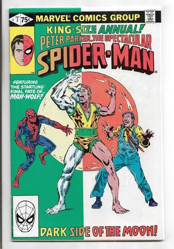 Spectacular Spider-Man King Size Annual Special #3 Marvel Comics 1981 ...