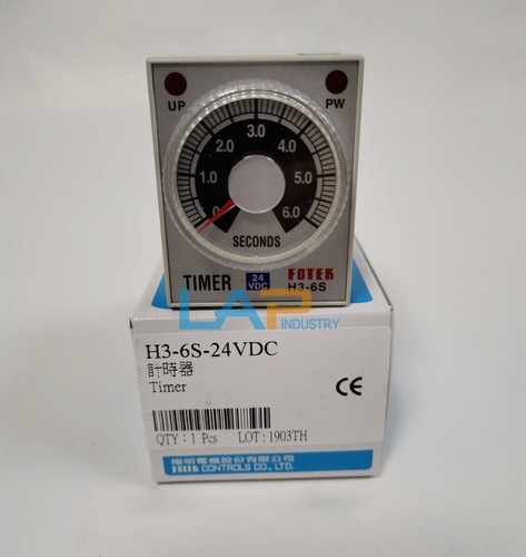 1PCS NEW FOR Time Relay H3-6S-24VDC Timer #F6# | eBay