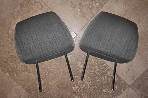 c 2009-2011 Honda Ridgeline Front Seat Head Rest Cloth Diamond Set of 2 ...