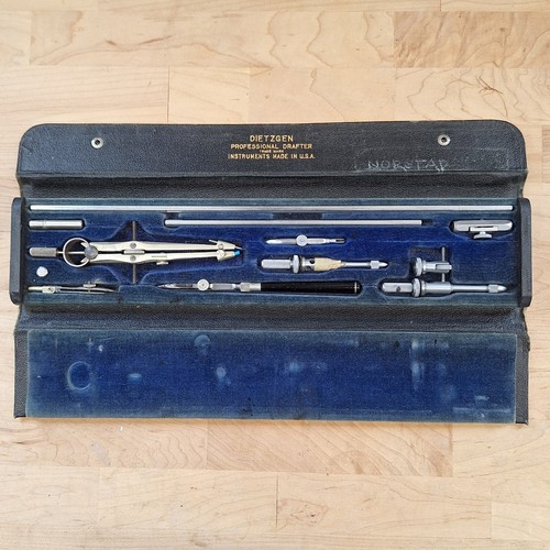 Dietzgen Drafting Tools, Compass and Trammel set | eBay