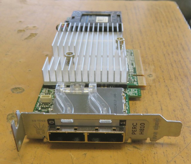 Dell PERC H810 SAS Pci-e RAID Controller With Battery 0VV648 070k80 for ...
