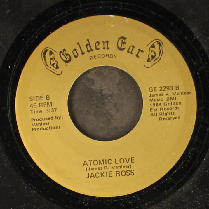 Jackie Ross: Atomic Love / If It Was Me Golden Orecchio 7 " Singolo 45 ...