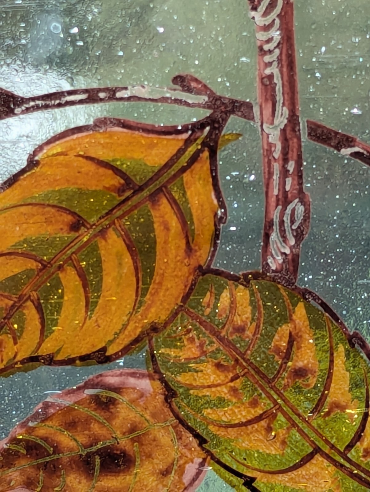 Outstanding Decorative Victorian Stained Glass Fanlight Window | eBay UK