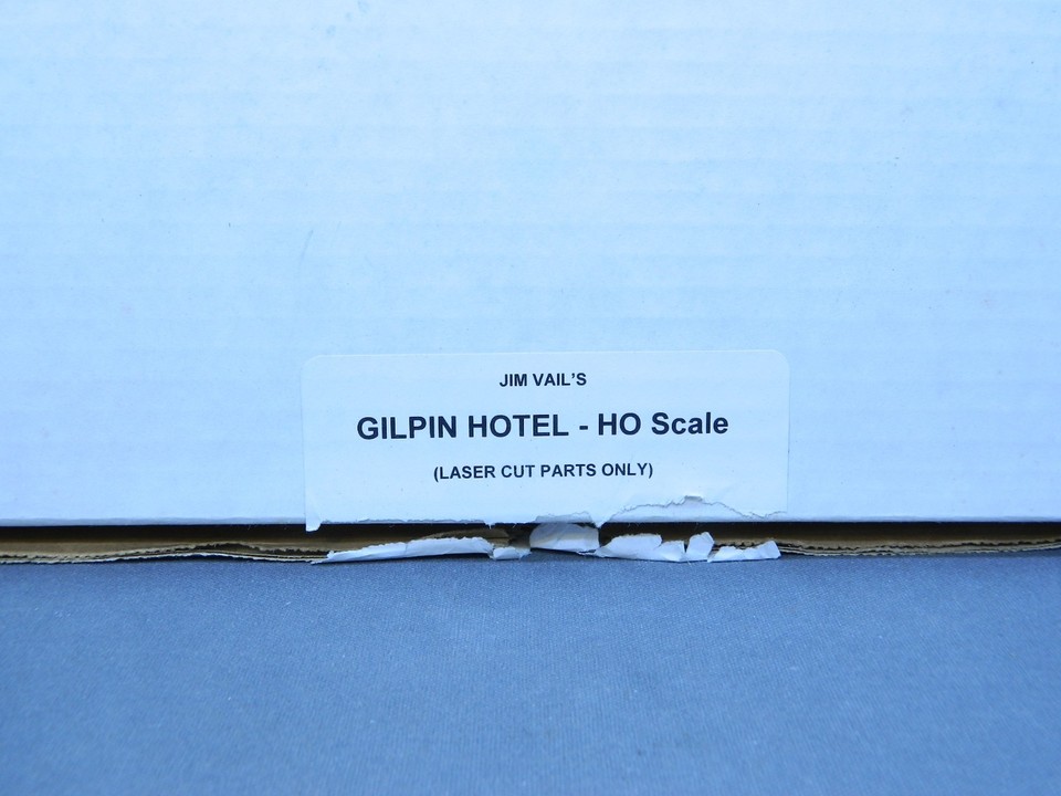 HO Vintage Kit Wood Craftsman JIM VAIL'S GILPIN HOTEL Missing ...