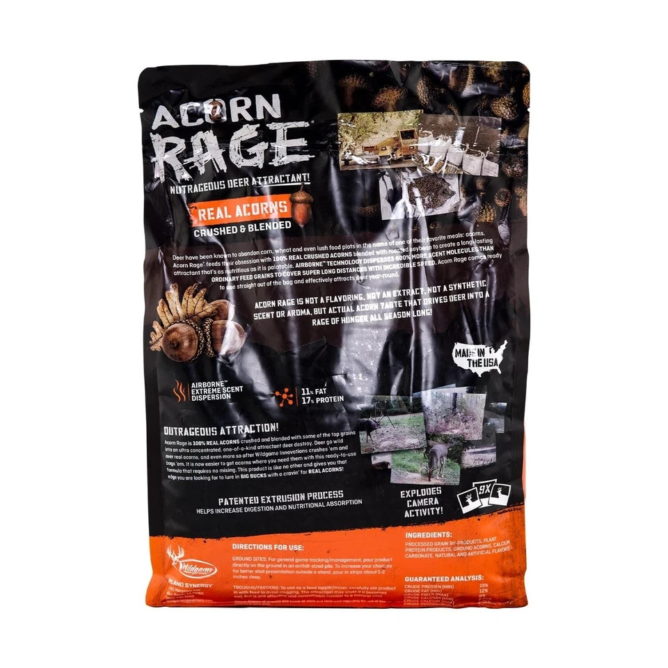 Wildgame Innovations Acorn Rage 5 lb Deer Attractant Real Acorn Scent ...