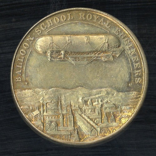 British SIlver Medal Edward VII Balloon School Royal Engineers 1901 ...