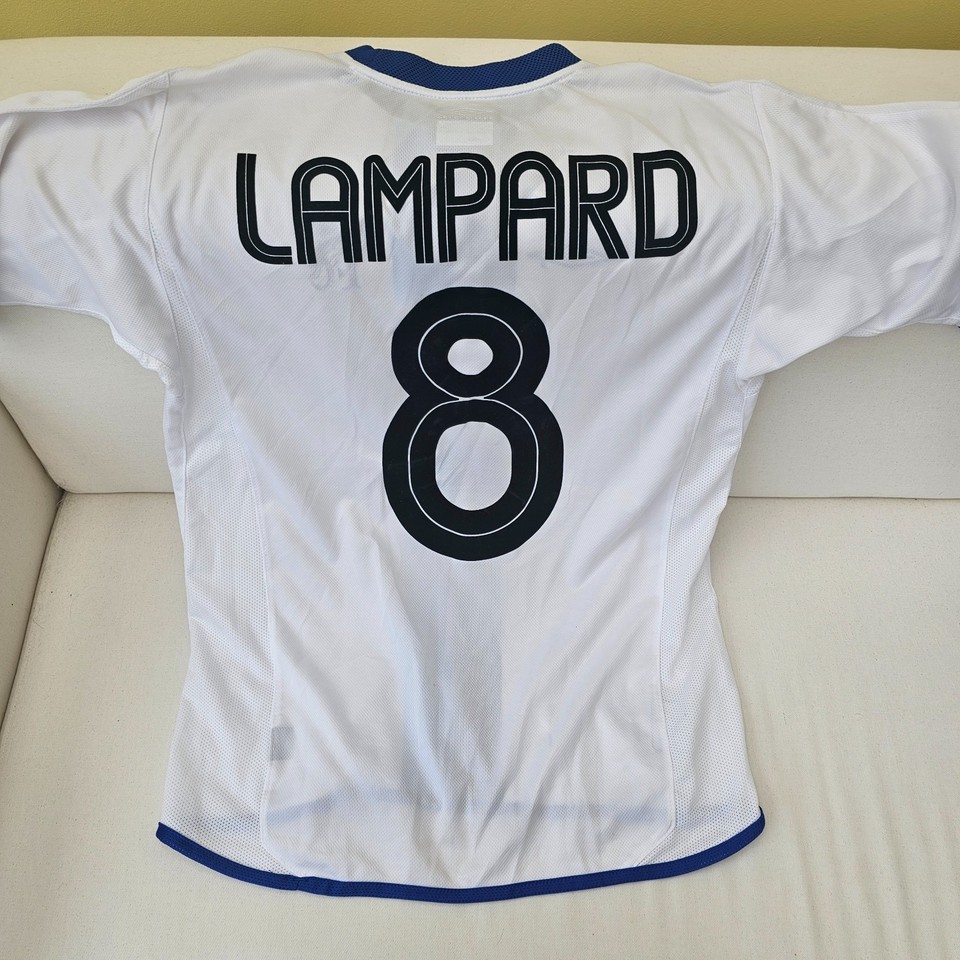 Chelsea FC 04-05 Third Kit Lampard UCL Printing | eBay UK