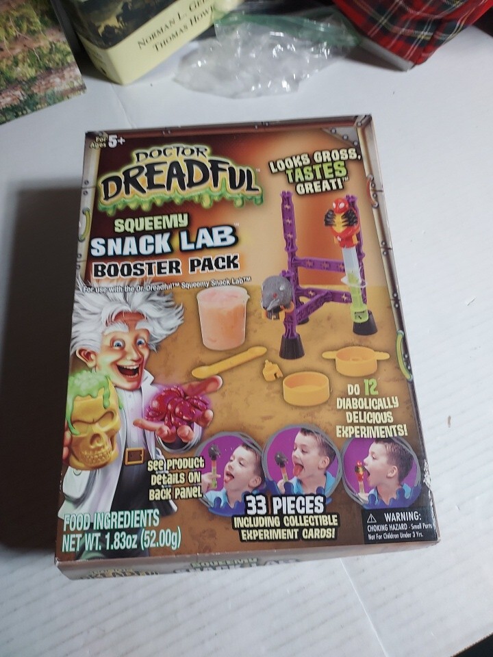 NEW FACTORY SEALED Doctor Dreadful Freaky Food Lab Booster Pack FUNRISE ...