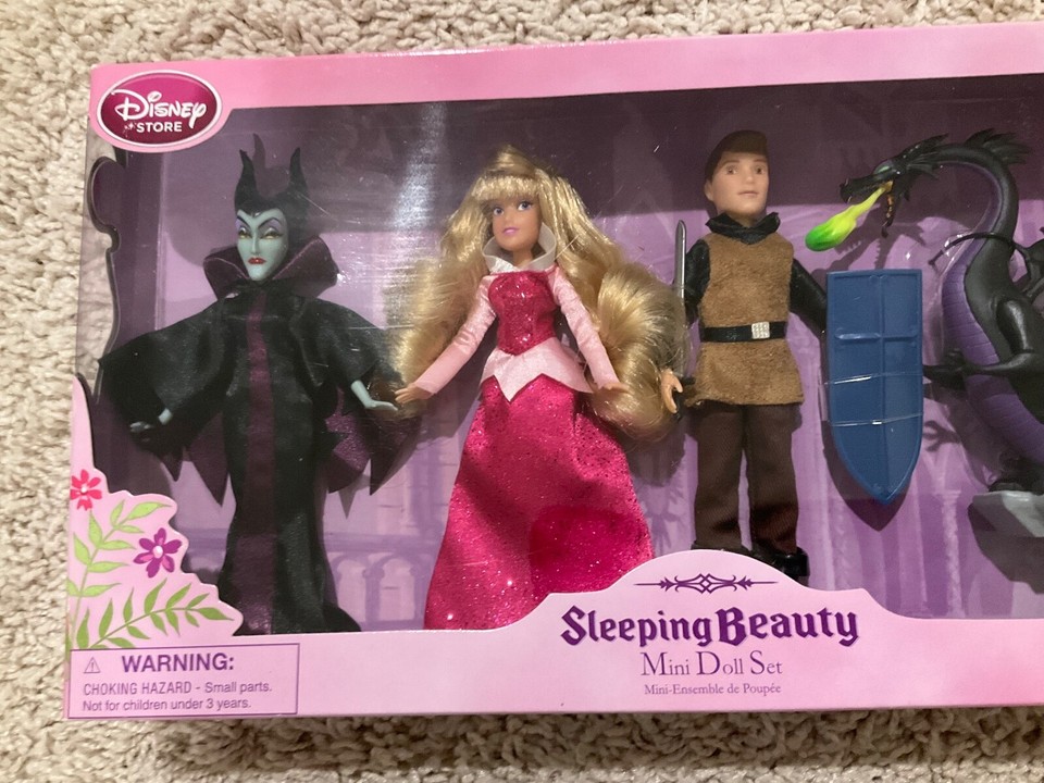 Disney Sleeping Beauty Mini Doll Set Exclusive 5-Inch Doll Set | eBay