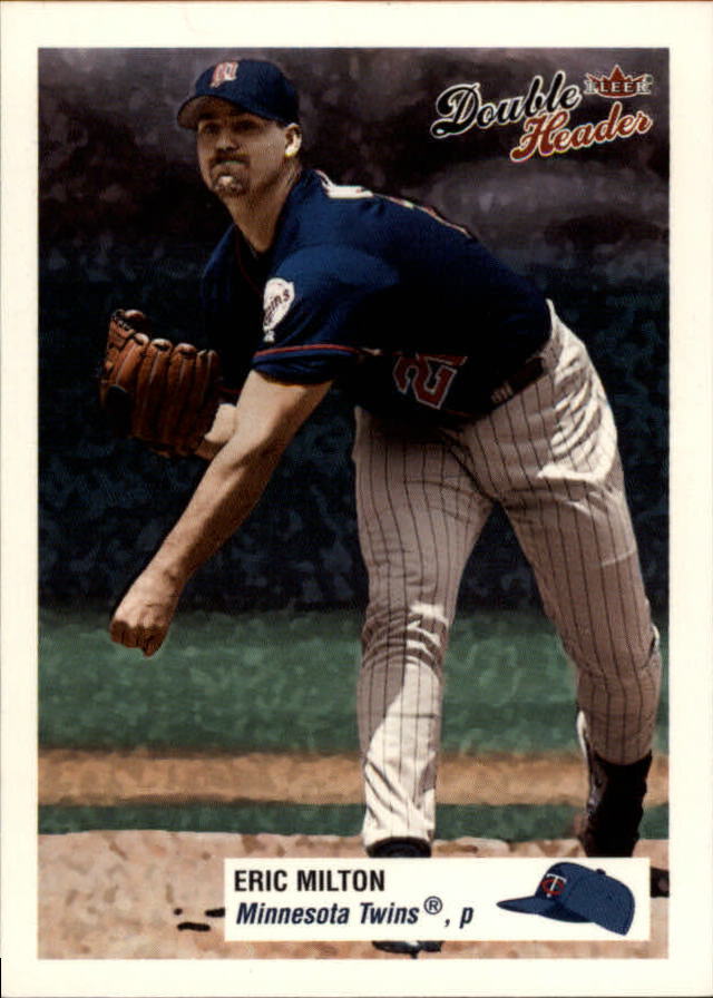 2003 Fleer Double Header - #90 Eric Milton for sale online | eBay
