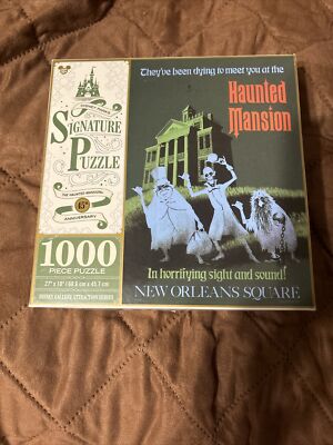 Disney Haunted Mansion Limited Edition Puzzle UNOPENED 45th Anniversary ...