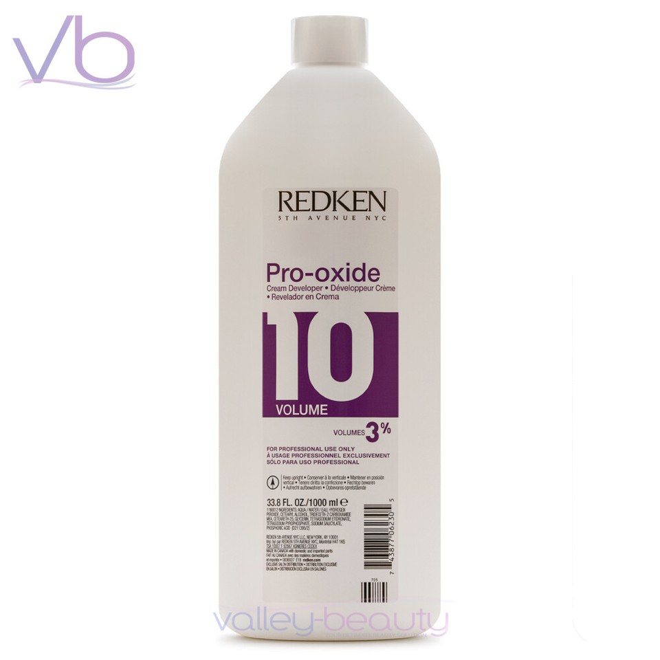 REDKEN Pro-Oxide Cream Developer 1000ml (10, 20, 30, 40, Volume) | eBay