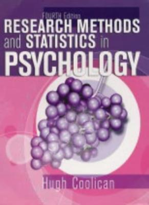 Research Methods & Statistics in Psychology 4th Edition-Hugh Coolican ...