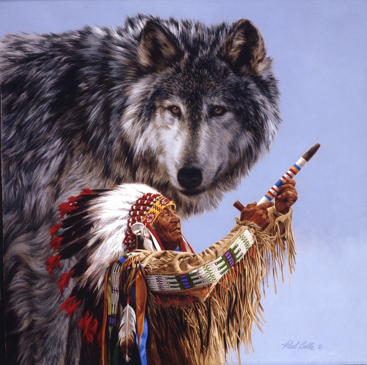 Native American Wolf Artwork HD Native American Wolf Wallpapers