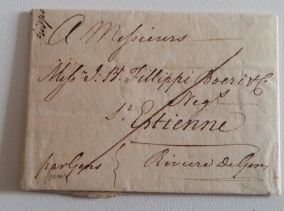 1764 INCOMING TRADE MAIL LONDON-St.ETIENNE+BAR for Postage Due-C228 | eBay