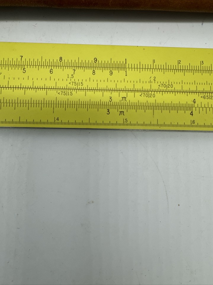 Pickett Model 1010-ES Trig All Metal Slide Rule USA Made Vintage w ...