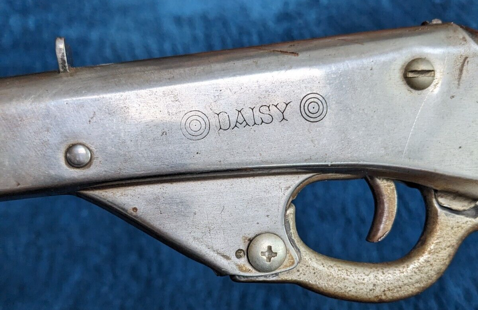 Vintage Daisy No. 11 Model 29 BB Air Rifle 350 Shot c. 1929 Rare Nickel ...
