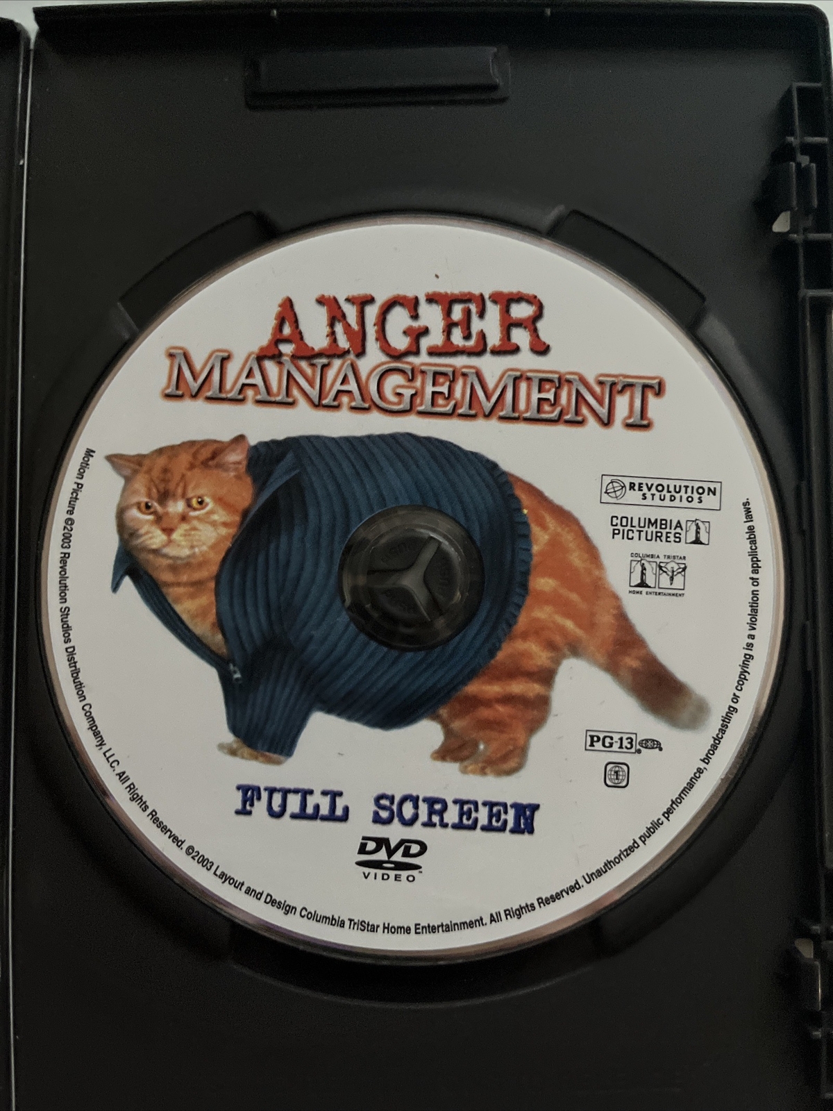 Anger Management (DVD, 2003, Full Frame Special Edition) 43396014909| eBay