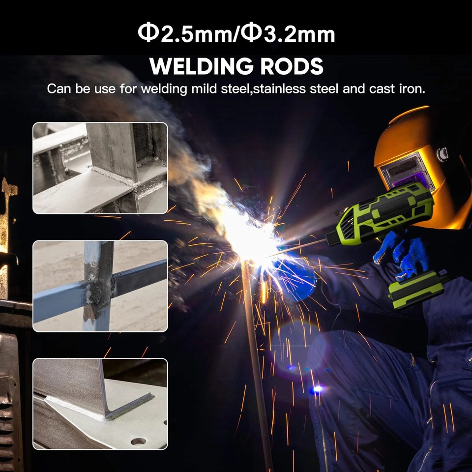 Welding Machine Handheld Portable ARC Welder Gun Electric Welder ...