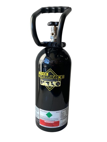 10 lb CO2 Aluminum Carbon Dioxide Tank Cylinder, Handle and Black ...