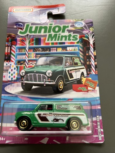 Matchbox Candy Junior Creamy Mints In Chocolate Austin Mini Van Sweet ...