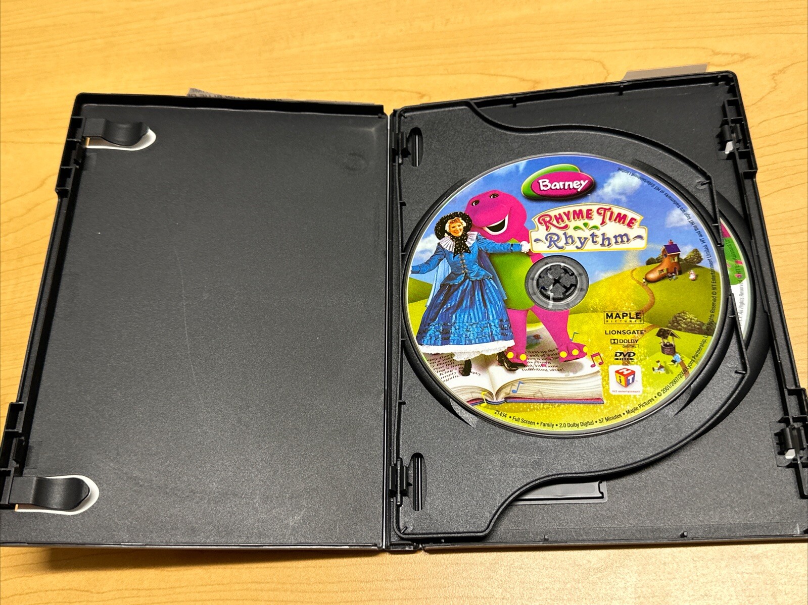 Kids’ Double Feature Barney: Rhyme Time Rhythm / Red, Yellow and Blue ...