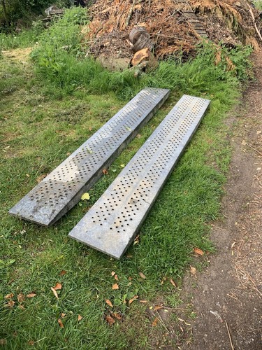 Ifor Williams 8ft Trailer Ramps. Steel, Galvanised, Solid. | eBay UK
