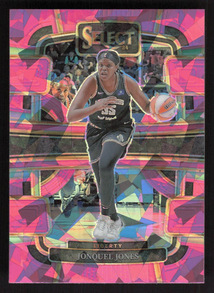2024 Panini Select WNBA #14 Jonquel Jones Pink Ice Prizms | eBay